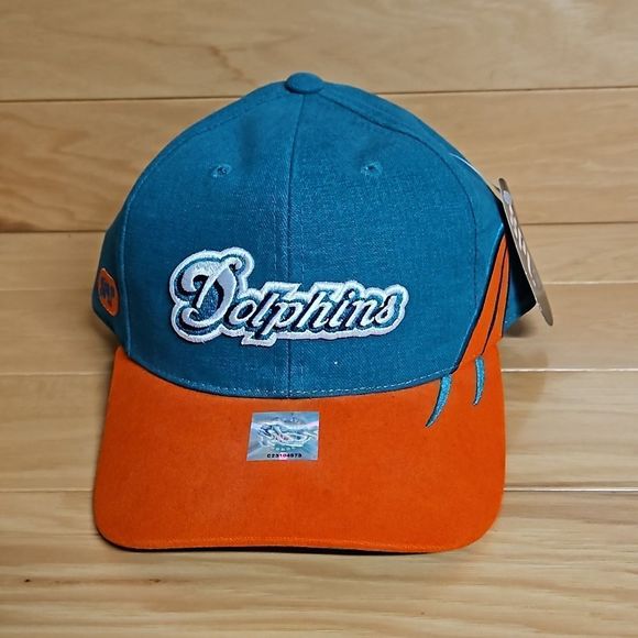 SPL28 | Accessories | Vintage Miamidolphins Adjustable Velcro Logo Nfl ...